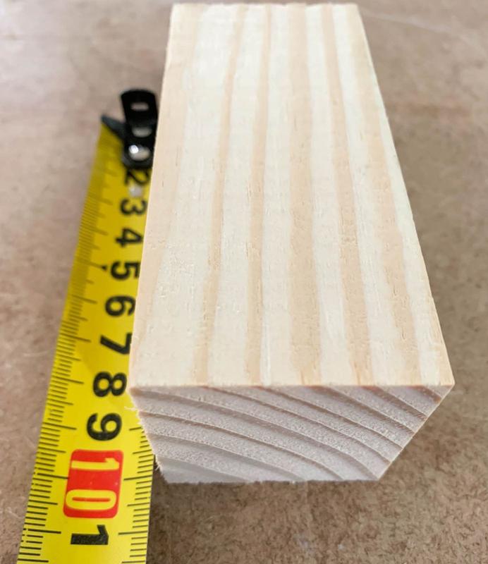 Caibro Madeira Pinus Aparelhada 4,5x4,5x10cm - Matarazzo Decor ...