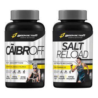Cãibroff Anti Caibras + Salt Reload Capsulas de Sal Bodyaction ...