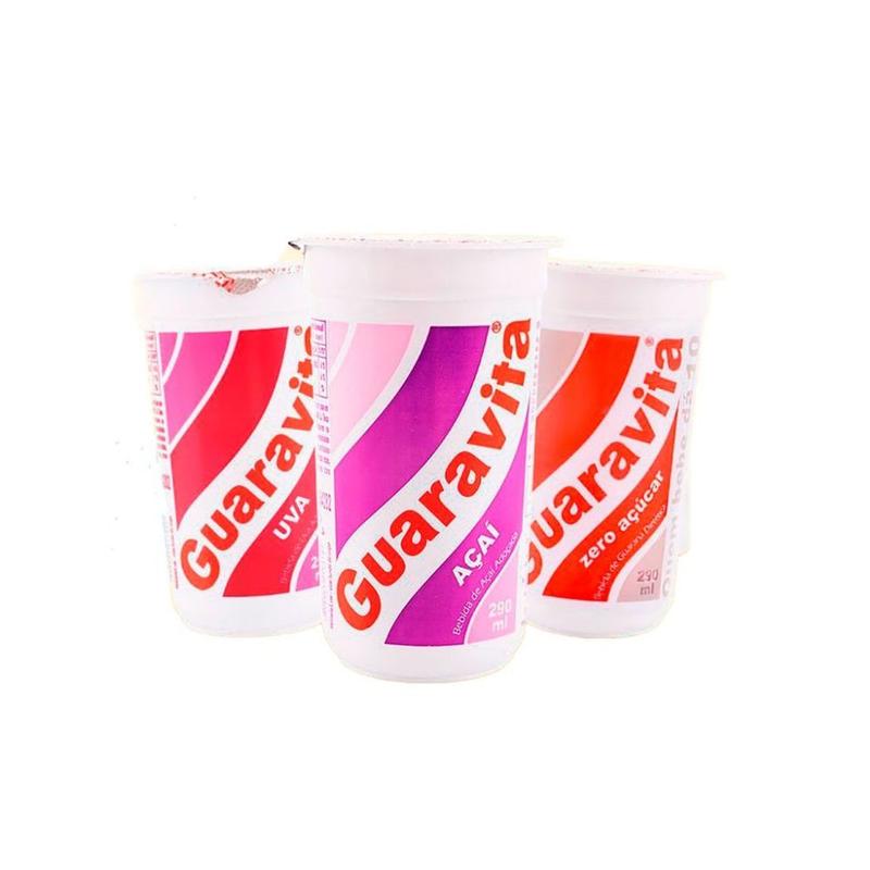 Caixa 24 unidades Guaravita Suco Natural Diversos Sabores - Allstate ...