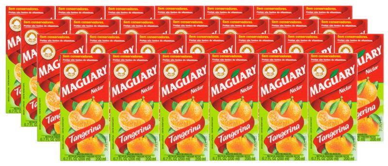 Caixa 27 Suco Maguary Sabor Tangerina Sem Glúten 200ml - Suco ...