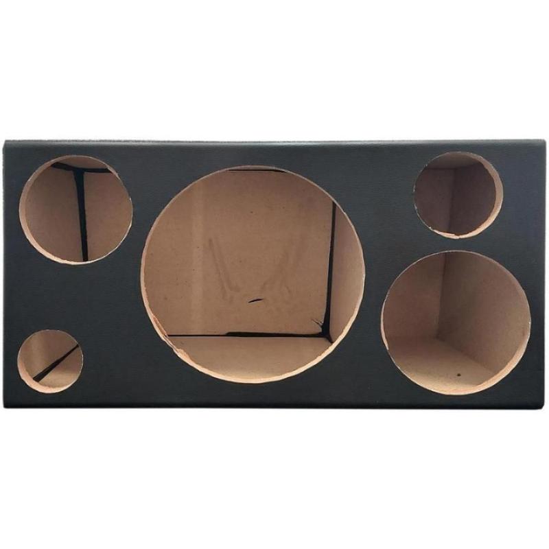 Caixa 4 Vias de 12" Pol. +1 Driver +1 Tweeter +1 Medio 8" - Vinisound ...