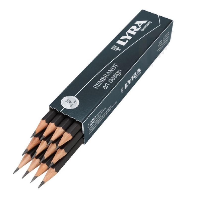 Caixa C/ 12 Lápis Grafite Art Design Rebrandt 3B - Lyra - Lápis Grafite ...