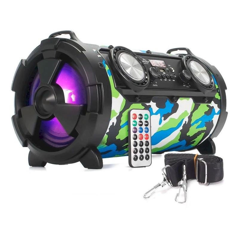 Caixa Caixinha De Som Dp-11 Grasep Portátil Bluetooth Sd Rádio ...