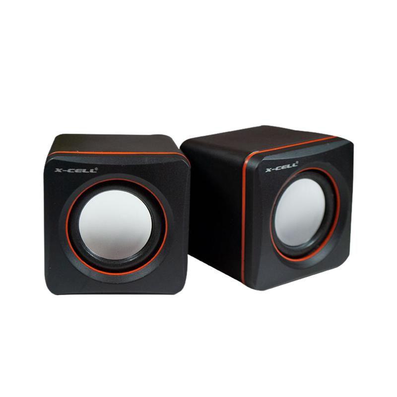 Caixa Caixinha De Som Para Computador Notebook Pc 5w Usb P2 - X-CELL ...