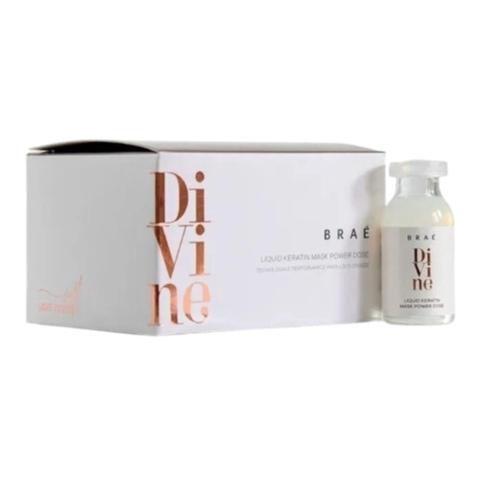 Caixa Com 12 Ampolas Braé Divine Power Dose Tratamento Capilar 13ml - Ampola Capilar - Magazine ...