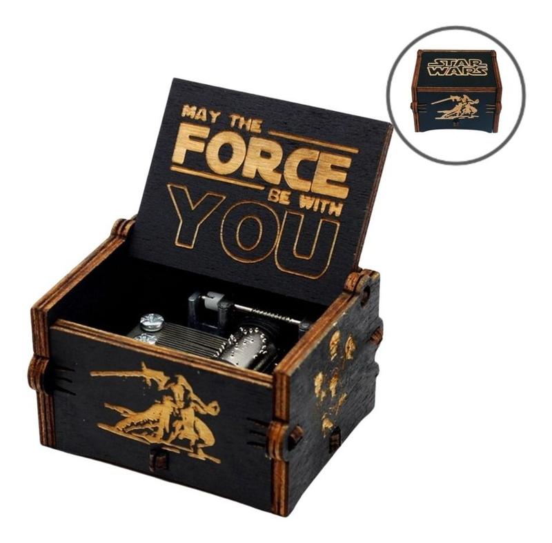 Caixa De Música Star Wars Darth Vader - Mega Box Br - Colecionáveis ...