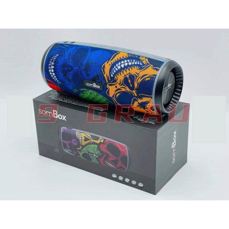 Caixa De Som 24w Original Bateria 2400 Mah Sombox D-x318 - Caixas de Som - Magazine Luiza