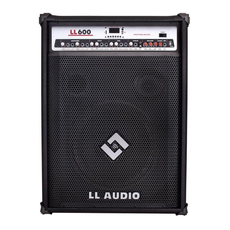 Caixa De Som Amplificada Multiuso LL Audio LL600 BT 200W Rms - Caixas ...