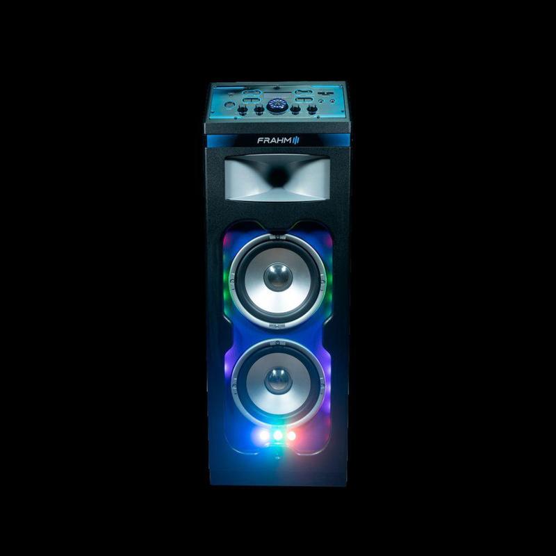 Caixa De Som Amplificada Multiuso - Torre Frahm Effect 1000 Smoke 1000W ...