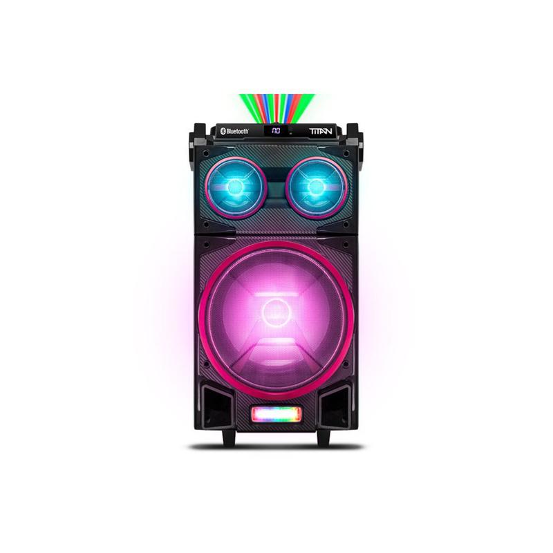 Caixa de Som Amplificada Portátil Novik Neo Titan 500W - Caixa de Som ...