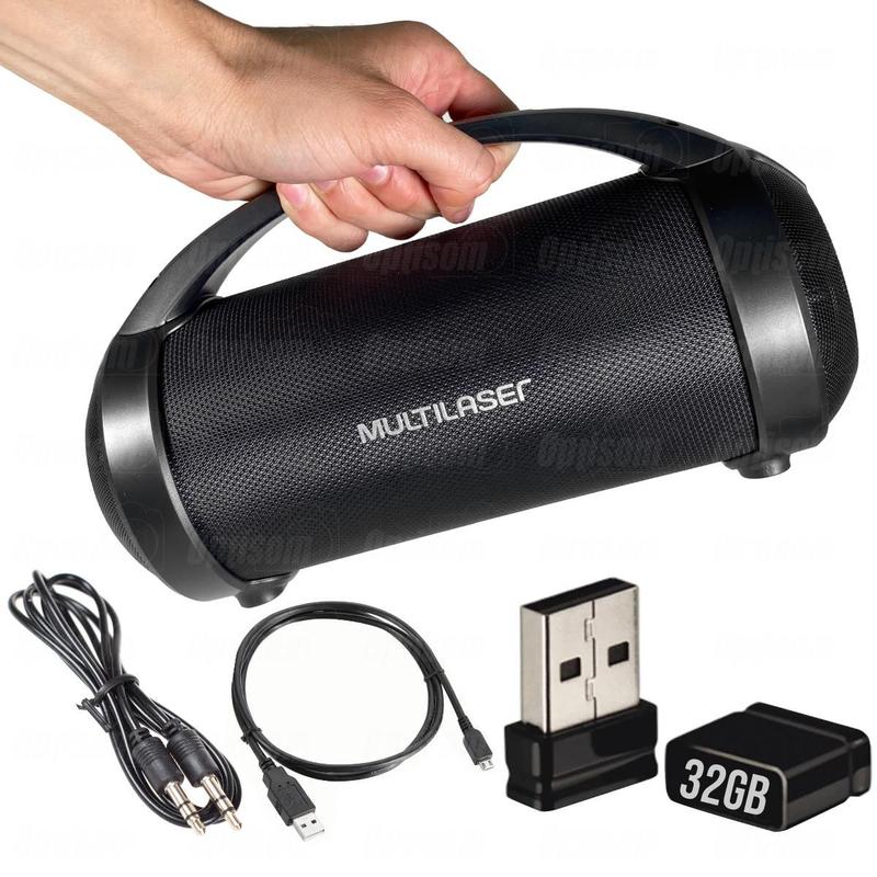 Caixa De Som Bluetooth Multilaser Bazooka Sp600 70w Rms Bateria 6h ...