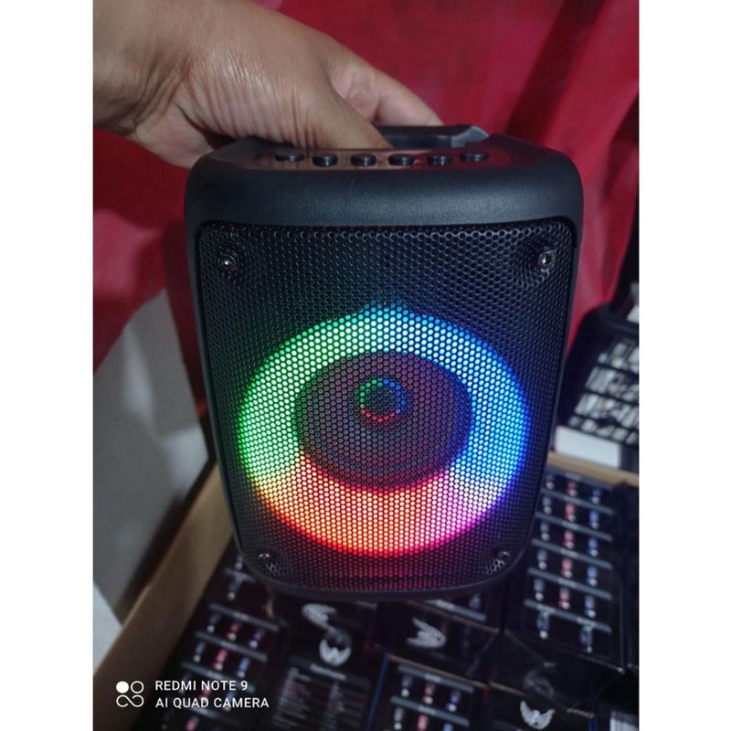 Caixa De Som Bluetooth Portátil Potente Rgb Wireless Big Sound Speaker ...
