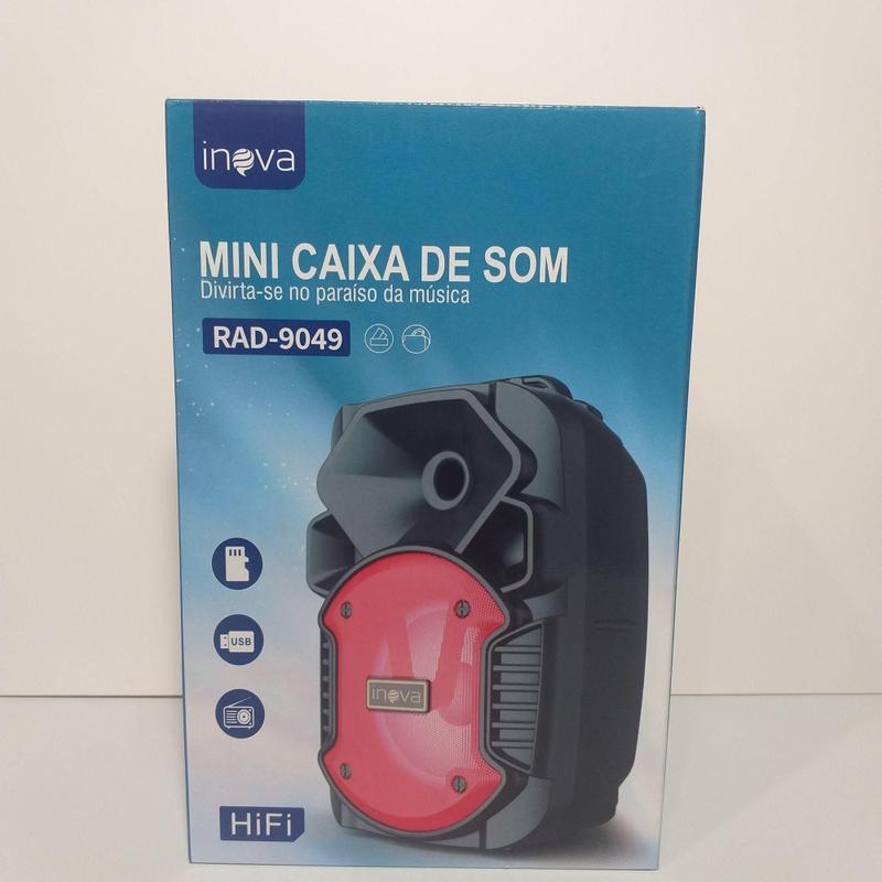 caixa de som inova 9049 - inova rad 9049 - Caixa de Som Bluetooth ...