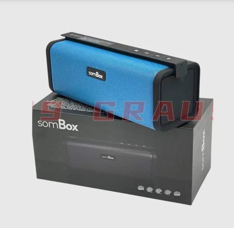 Caixa de som SOMBOX D-X311 20W original bateria 2400MAh - Caixas de Som - Magazine Luiza