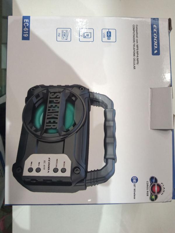 caixa de som speaker Ec-618 - Ecooda - Caixas de Som - Magazine Luiza