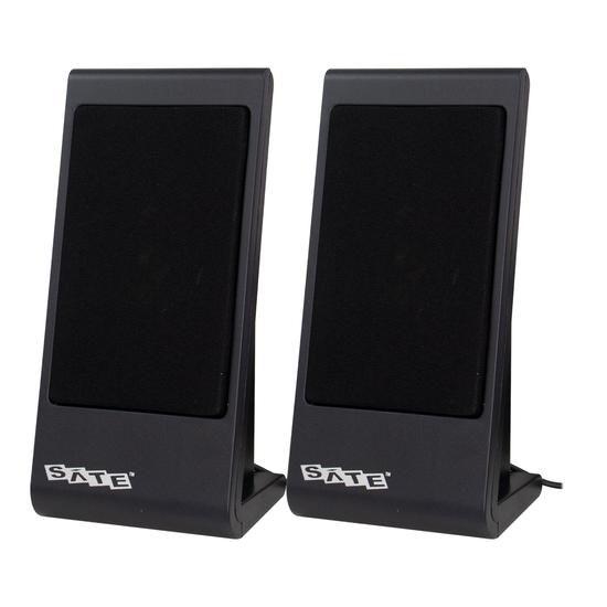 Caixa de som Speaker Satellite AS-677U - 2W - Preto - Caixas de Som ...