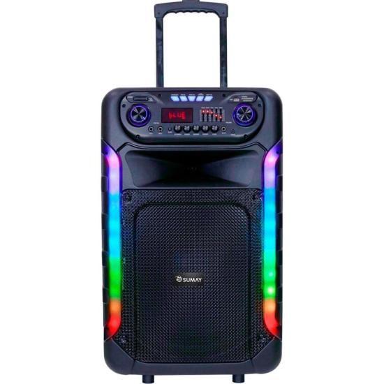 Caixa de Som Sumay SM-CAP37 Power X 1200w - Caixa de Som Bluetooth ...
