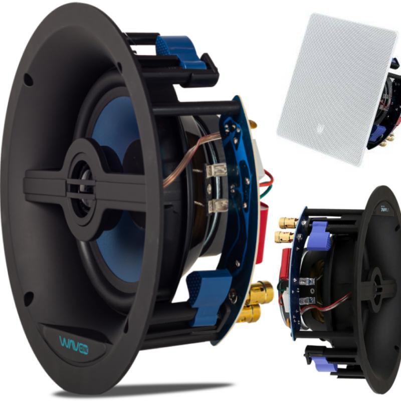 Caixa de som WaveOne WSR120 tela slim quadrada 120w - Caixas de Som ...