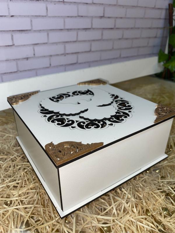 Caixa em mdf fórmica branca - Mãos Talentosas - Peças de MDF - Magazine ...