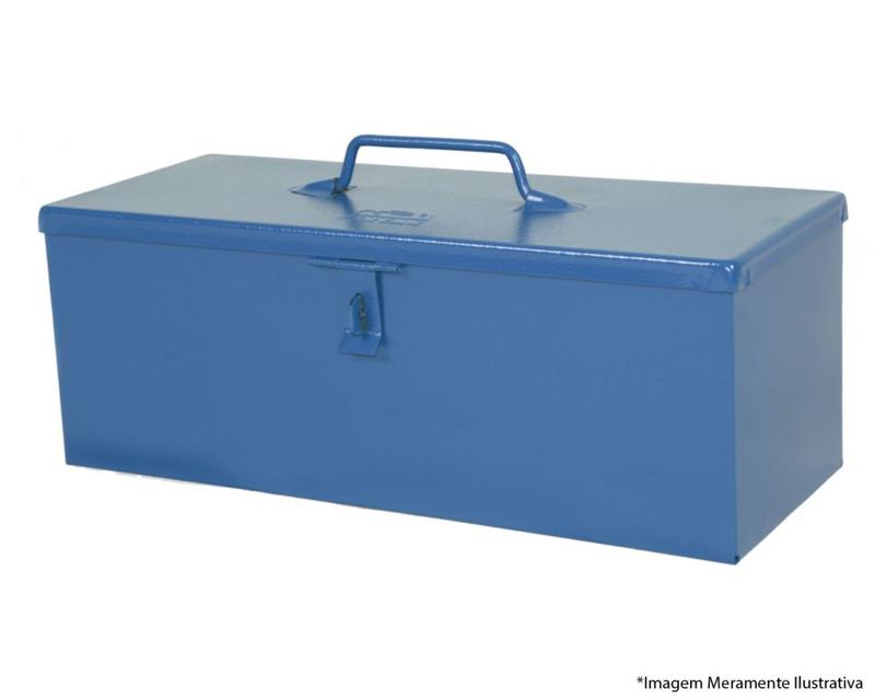 Caixa Ferram Aco Bau 40X16X15Cm Ref02 - FERCAR - Caixa de Ferramentas ...