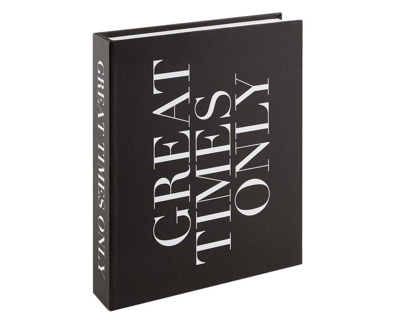 Caixa Livro Great Times Only - Mart - Livro Caixa Decorativo - Magazine ...