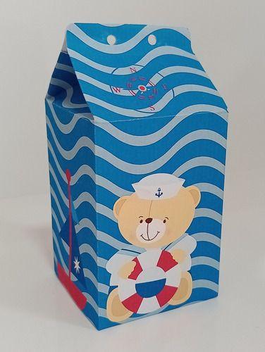 Caixa Milk Ursinho Marinheiro Modelo 04 Pct 20 Caixas - Celoflex ...
