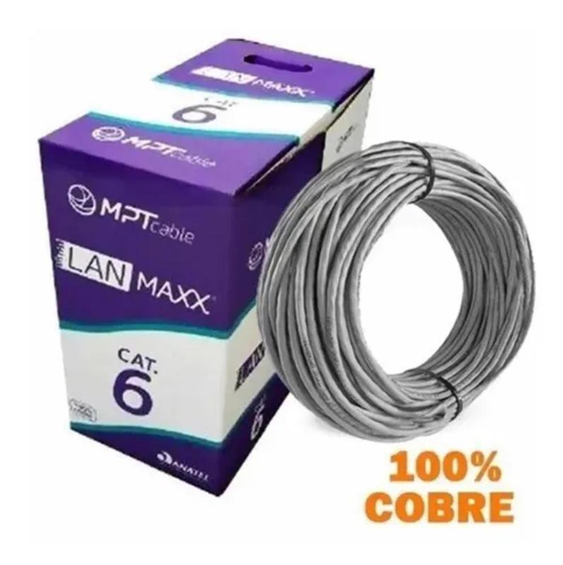 Caixa mpt cable cat6 cinza - MPT CABLE- LANMAXX - Caixas de Som ...