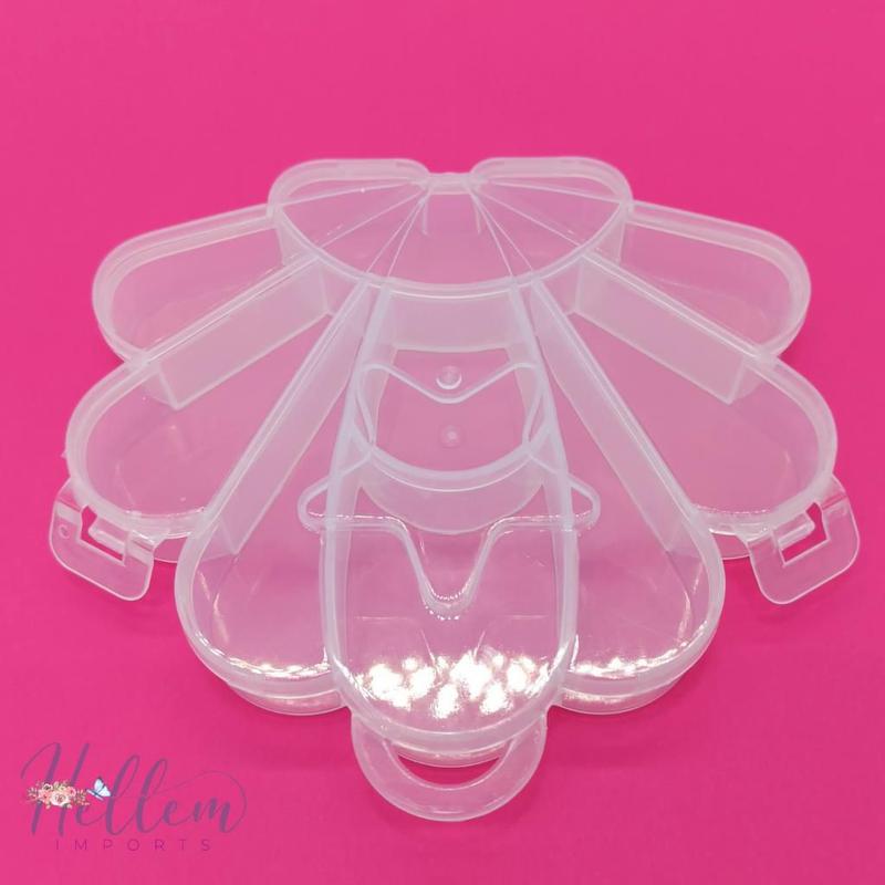 Caixa Organizadora Concha 13x12cm (Unidade) - Hellemimports - Caixa ...