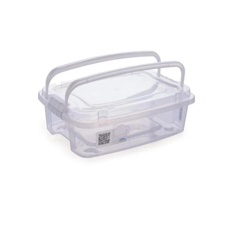 Caixa Organizadora Gran Box 1,5L Com Alça E Trava Plasútil - Plasutil ...