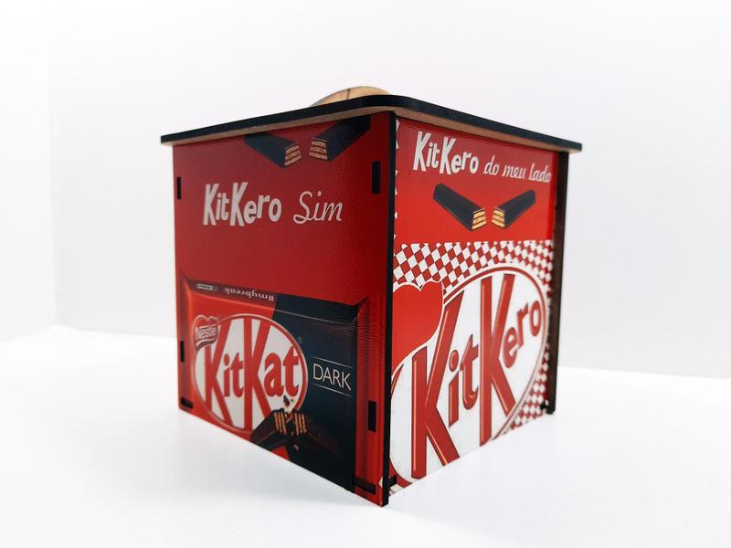 Caixa Presente De Chocolates Kit Kat - Reidopendrive - Kit Kat ...