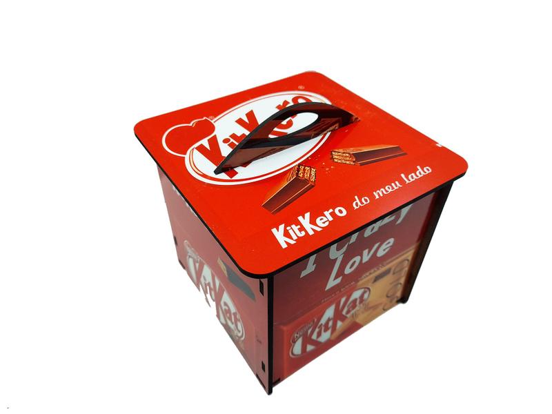 Caixa Presente de chocolates Kit Kat - Reidopendrive - Kit Kat ...