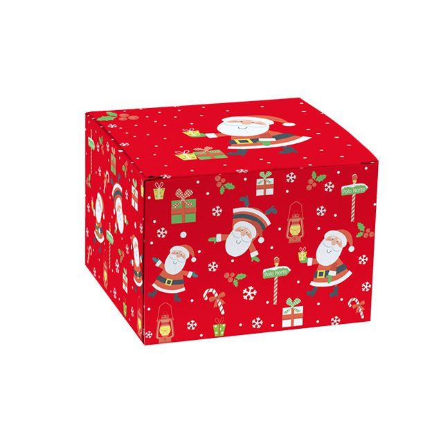 Caixa quadrada 10 un vermelho decora doce - DECORA DOCES - Caixa para ...