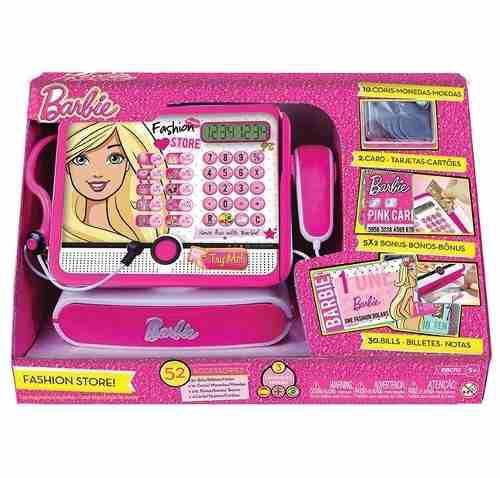 Caixa Registradora Infantil Barbie Com Som E Luz Fun - Caixa ...