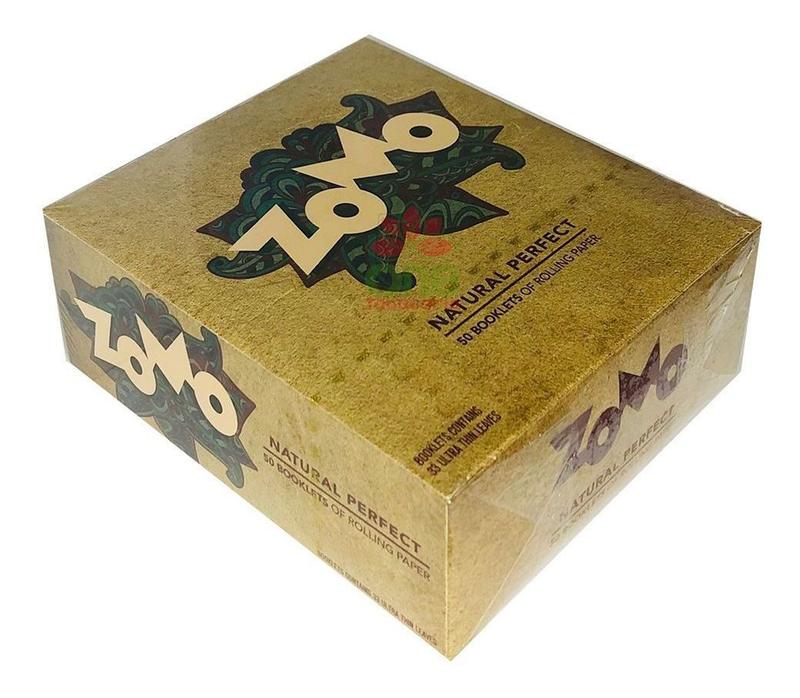 Caixa Seda Zomo Natural Perfect Black (Brown) - 50 livretos - Papéis ...