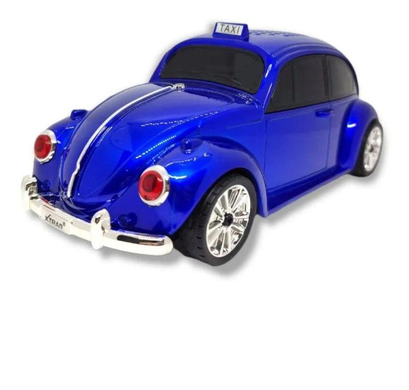 Caixa Som Fusca Radio BlueTooth FM Mp3 Micro SD USB Portatil - XTRAD ...