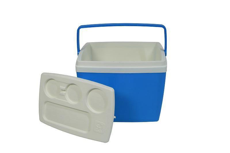 Caixa Térmica Com Suporte Para Bebidas E Alça 18L Azul Bel - Bel Fix ...