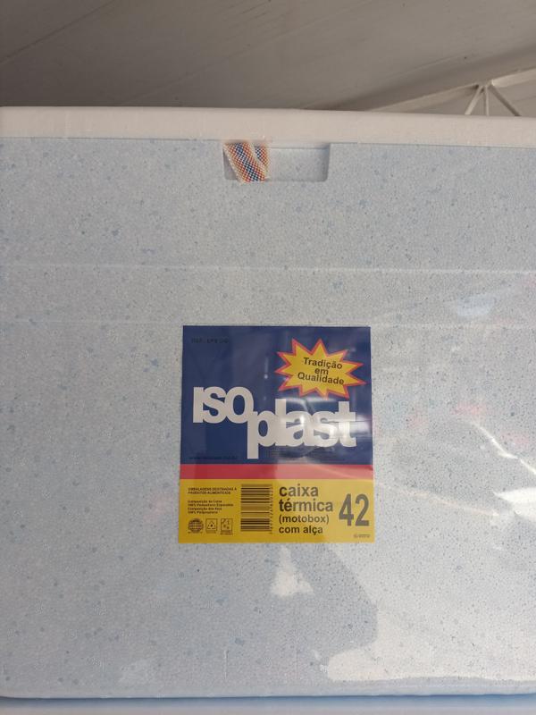 Caixa térmica de isopor - Isoplast - Caixa Térmica - Magazine Luiza