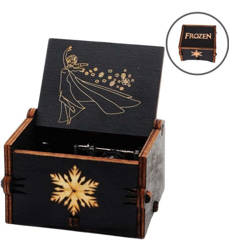 Caixinha Caixa De Música Frozzen Anna Elsa Olaf Novo Modelo - Mega Box ...