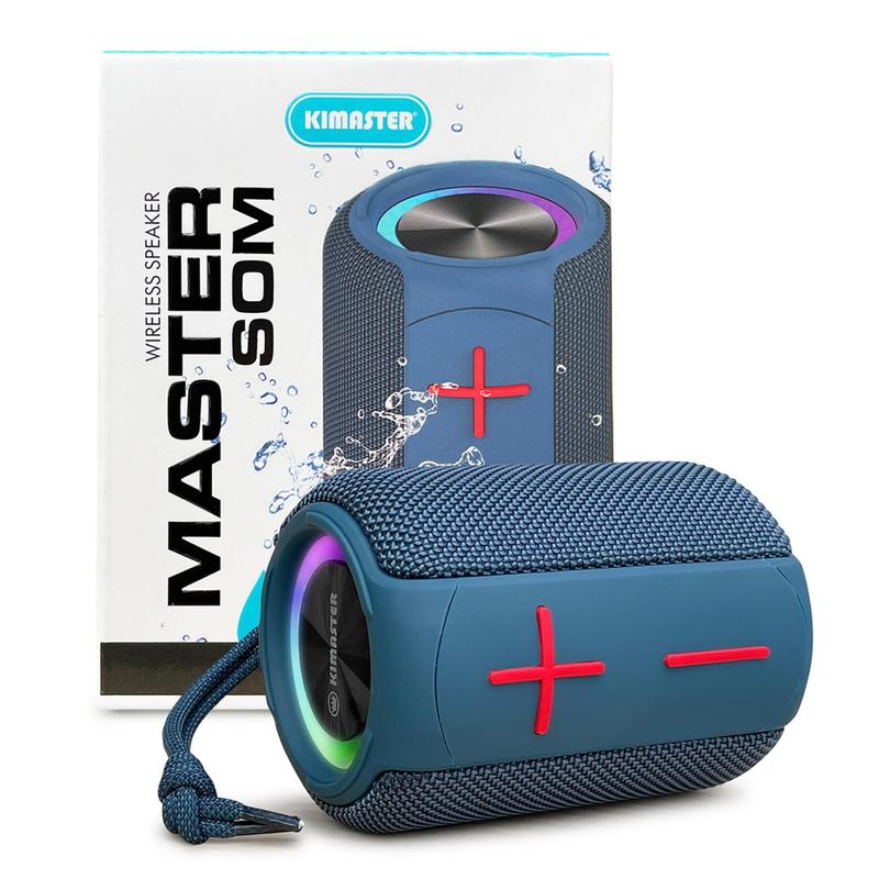 Caixinha Caixa de Som Bluetooth Portátil 10W RMS Recarregável K400 ...