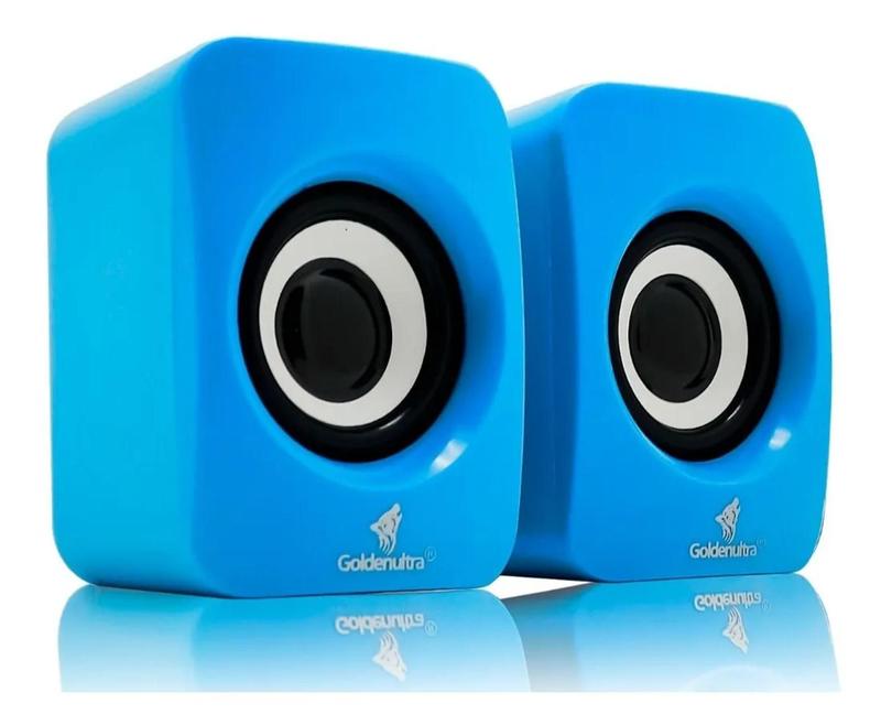 Caixinha de som para Pc 6w - Usb P2 goldenultra - Caixas de Som ...