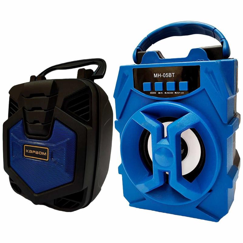 Caixinha De Som Portátil Bluetooth Potente Fm Mp3 Cartão Sd Pendrive ...