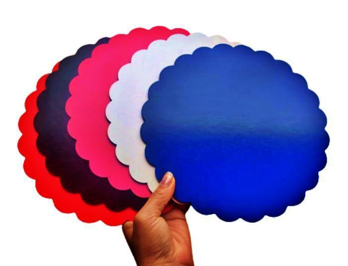 Cake Board 30Cm Para Bolo Em Mdf 3Mm Coloridos 10 Un. - Jr Pole - Base ...