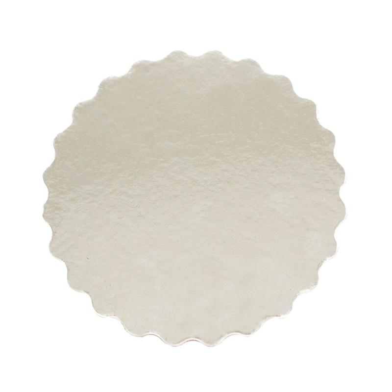 Cake board para bolo redondo 28cm. prata com 10 un. - Tamarozzi ...