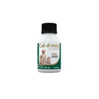Cal-d-mix 100 Ml - Pet Líquido - Suplemento Mineral Vitamínico - VETNIL ...