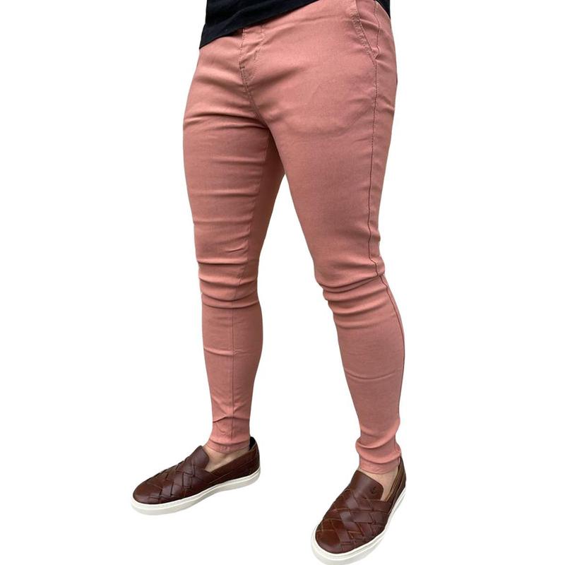 Calça Alfaiataria Bengaline Skinny Semi Social Cor Salmão - AUSTIN CLUB ...