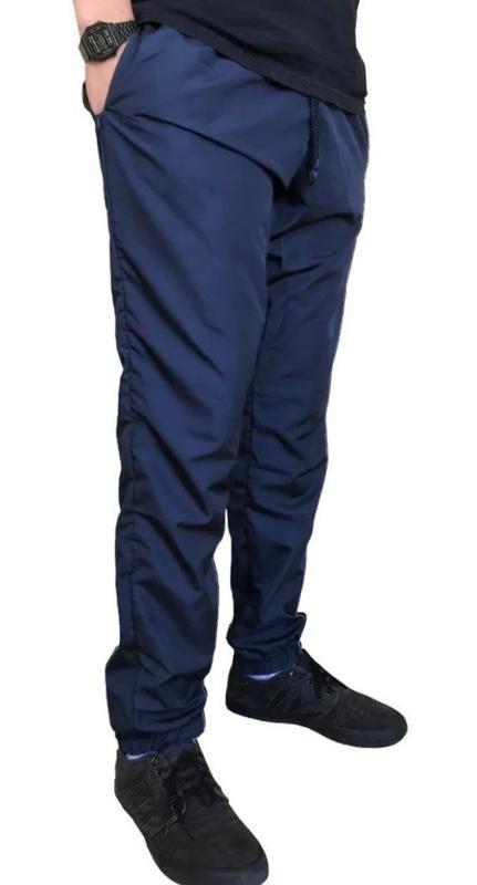 Calça Corta Vento Jogger Lisa bolso Unissex - Melbor - Calça Esportiva ...