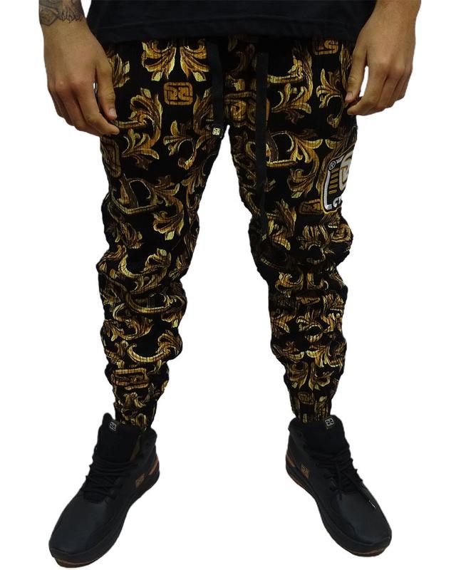 Calça Cyclone Veludo Slim Golden Style - Calça Esportiva - Magazine Luiza