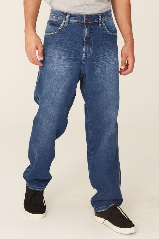 Calça Jeans Fatal Plus Size Regular Azul - Calça Esportiva - Magazine Luiza