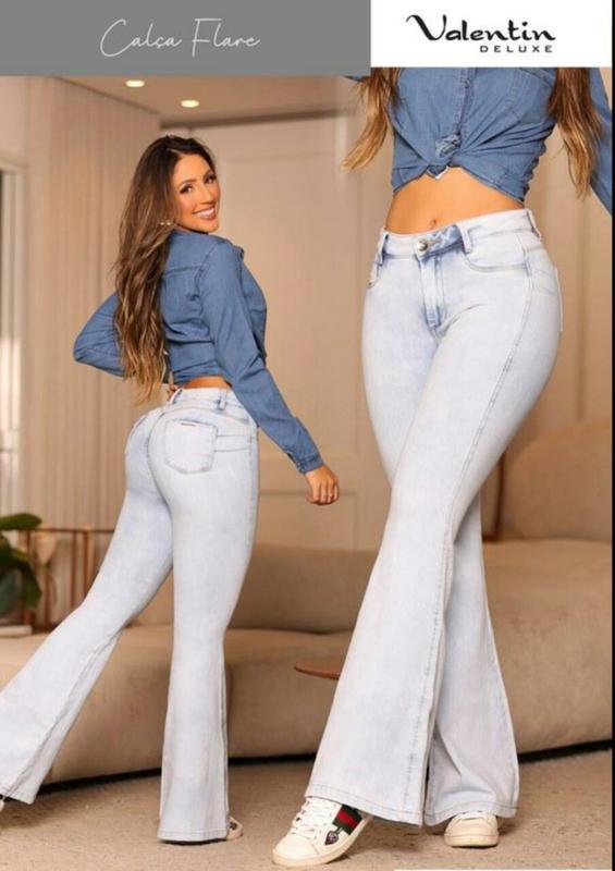 Calça jeans feminina - Valentin - Calça Feminina - Magazine Luiza