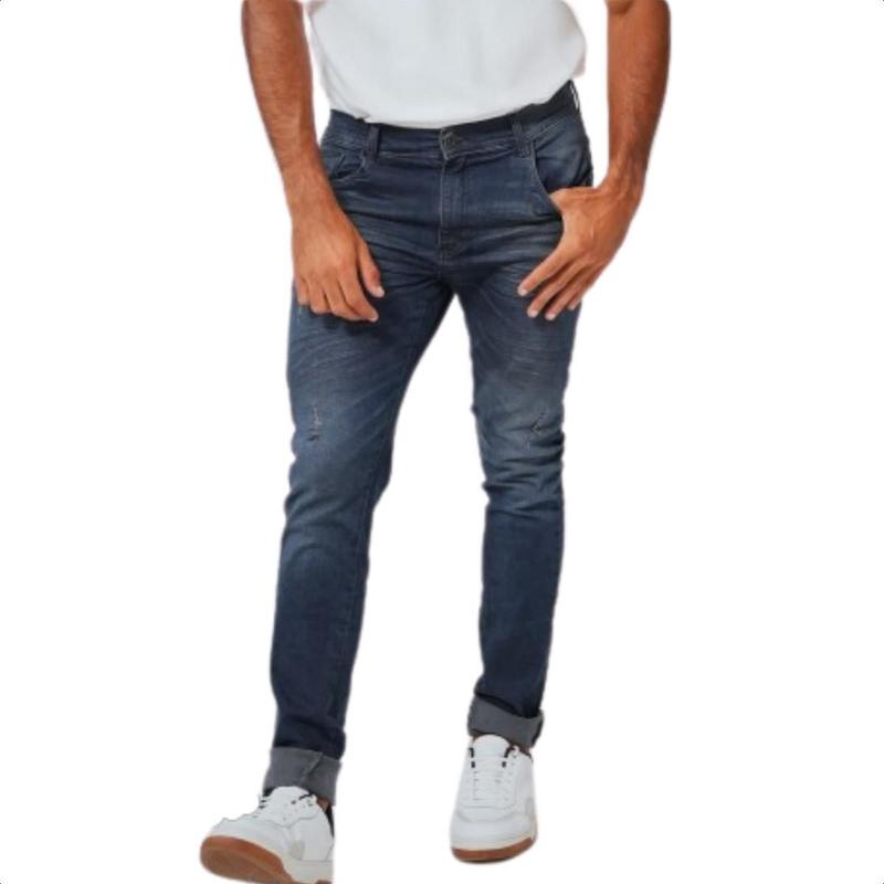 Calça Jeans Masculina C Lycra Modelos Top Slim - Max Denim - Calças ...